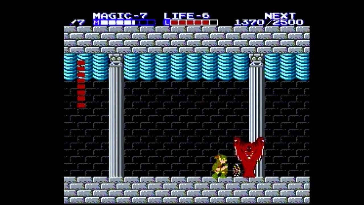 #10.[Zelda II：The Adventure of Link] Maze Island Palace(第4神殿) [リンクの冒険 ...