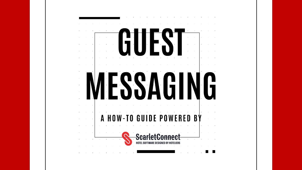 Guest Messaging Tutorial - YouTube