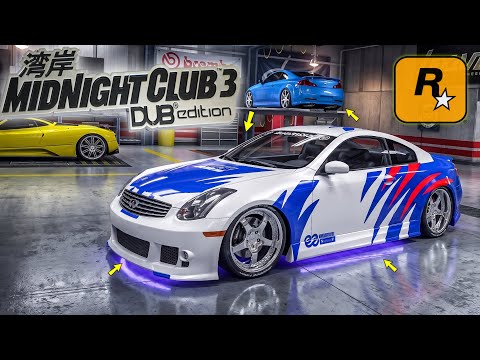 NEM PARECE O MESMO MIDNIGHT CLUB COM ESSE MOD! TUNANDO O INFINIT G35 INSANO!!!