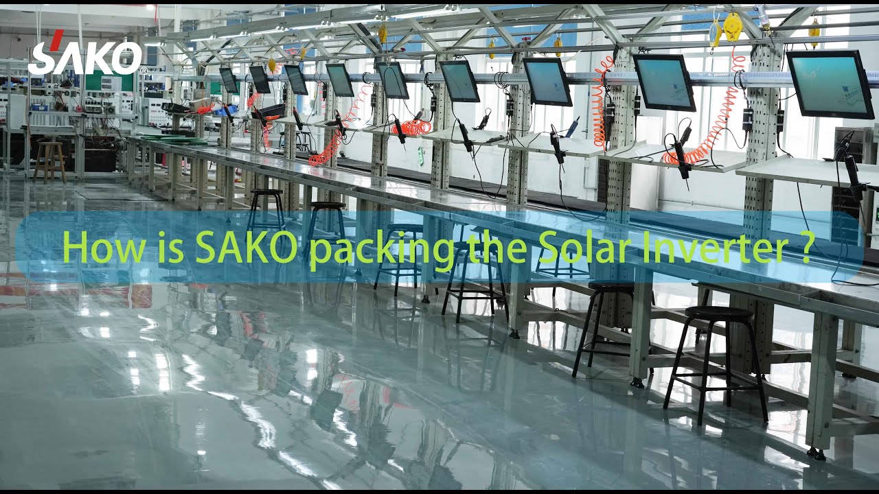 How is SAKO Packing Solar Inverter in SAKO factory? Whatsapp ...