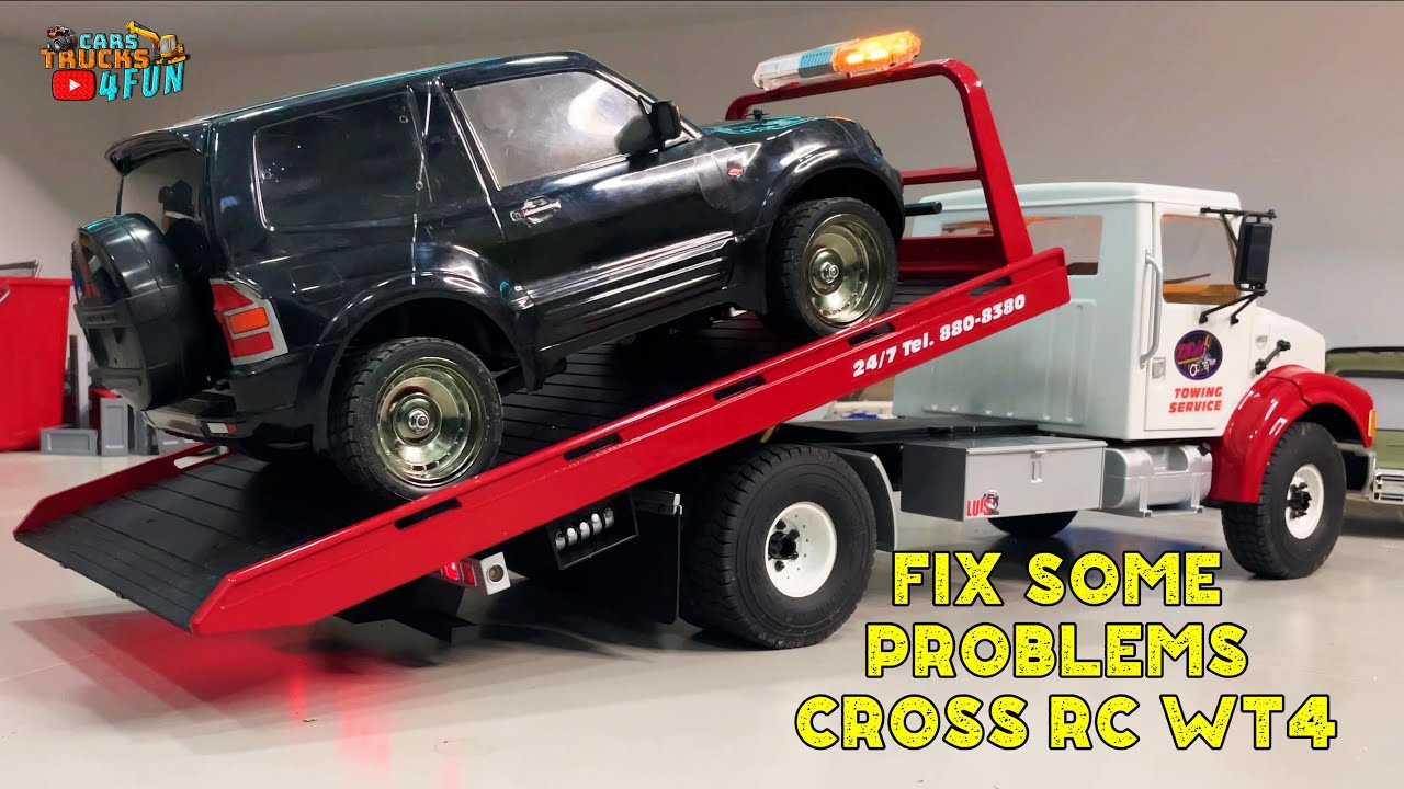 Solving Some Problems in my Cross RC WT4 | Broken Motors | @CarsTrucks4Fun - YouTube