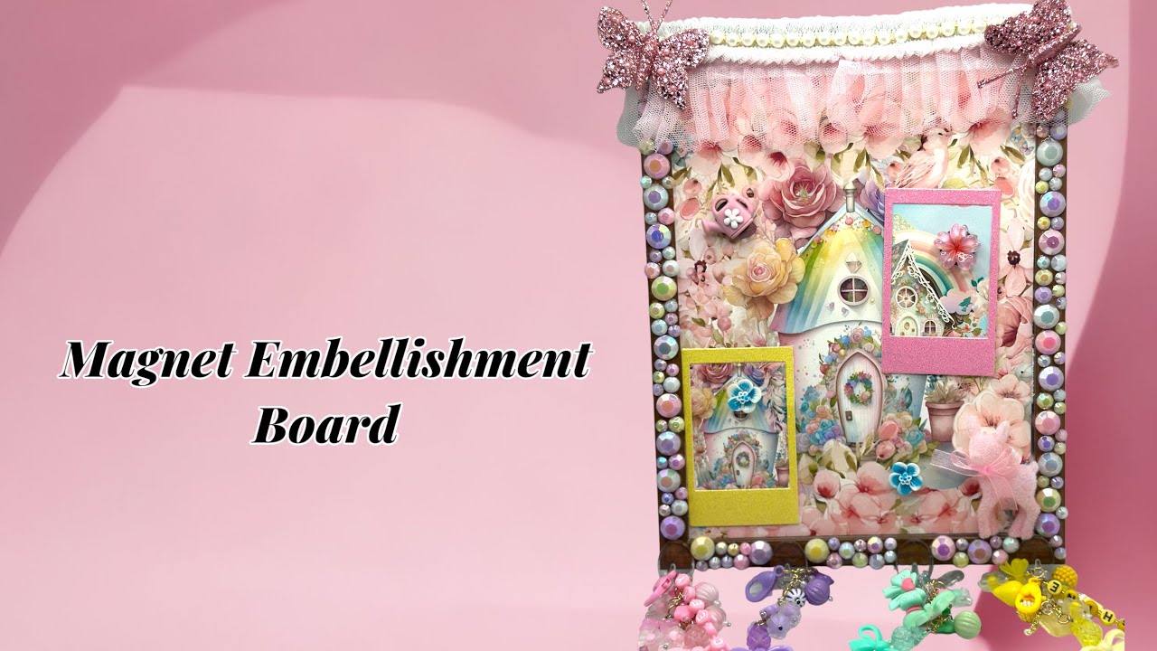 Whimsical Fairy Board feat. #decor8yourlife and #happycraftershop - YouTube