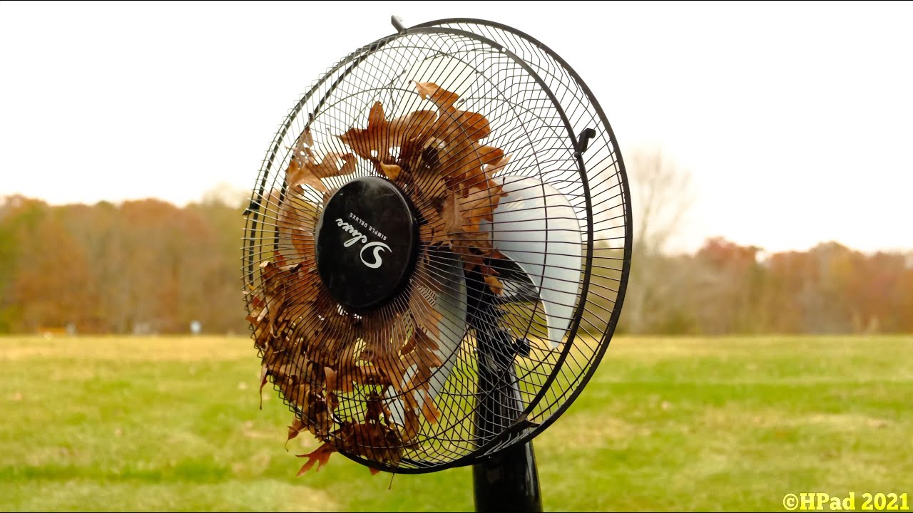 Simple Deluxe Stand Fan Destruction - YouTube