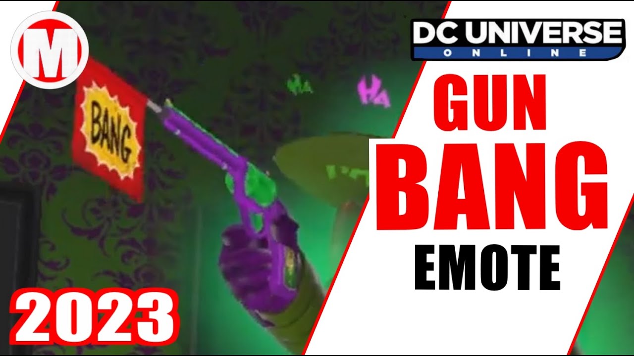 DCUO Gun Bang Emote - YouTube