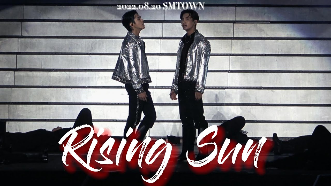 2022.08.20 SMTOWN TVXQ [Rising Sun] 4K - YouTube