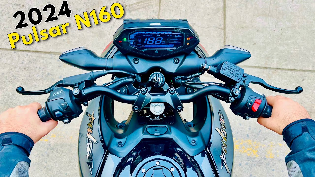Finally 2024 New Bajaj Pulsar N160 is Here : Detailed Walkaround Review ...