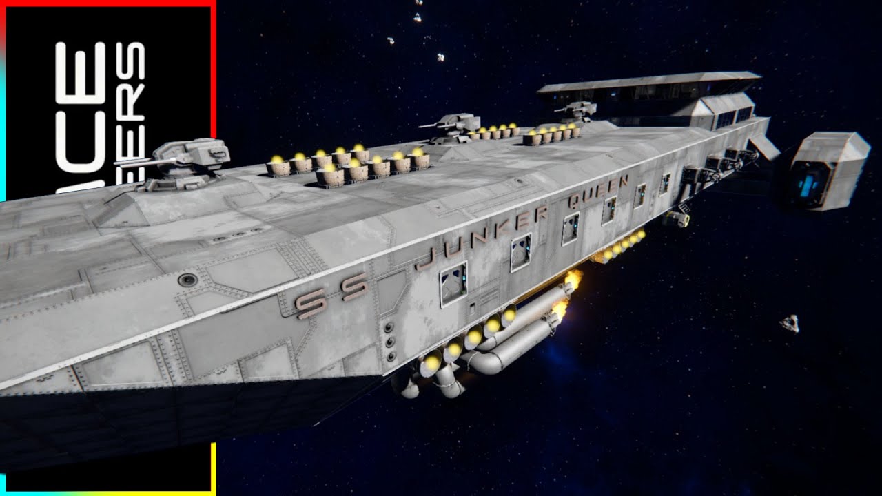The SS Junker Queen! - Space Engineers - YouTube