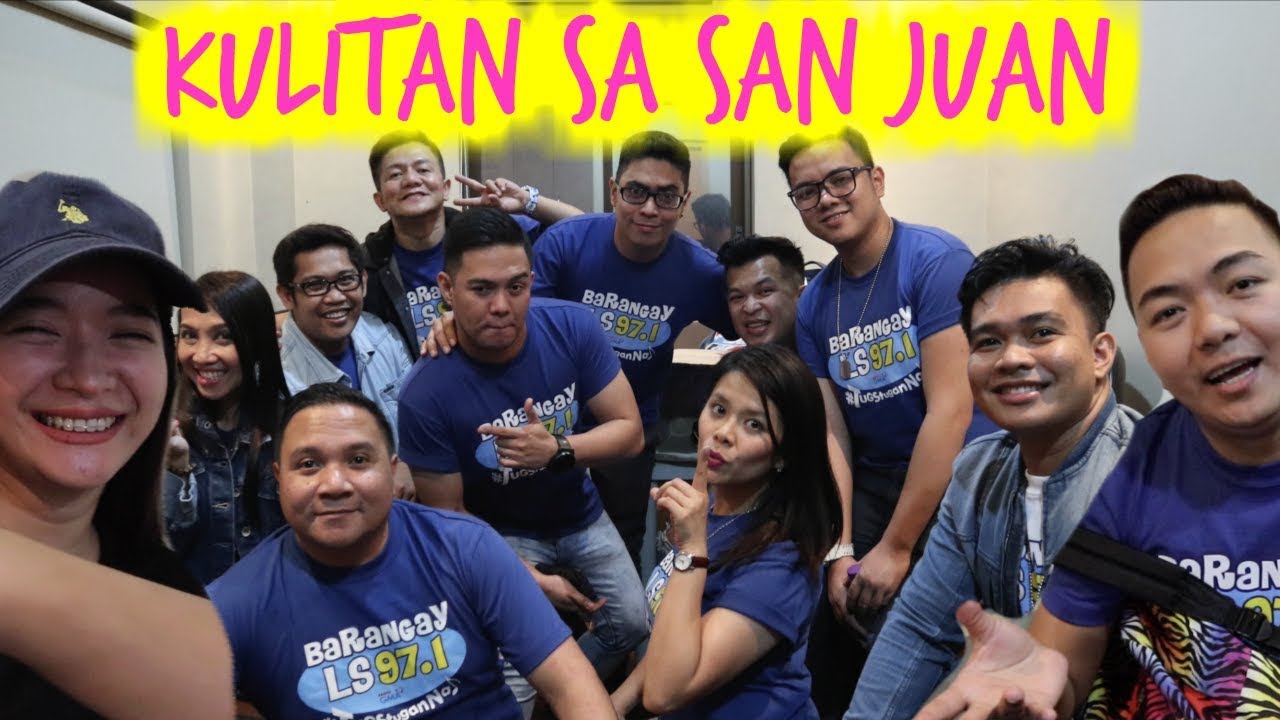 San Juan Fiesta KULITAN Behind the Scene - YouTube