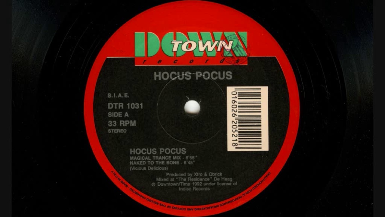 Hocus Pocus - Hocus pocus (1992 Naked to the bone) - YouTube