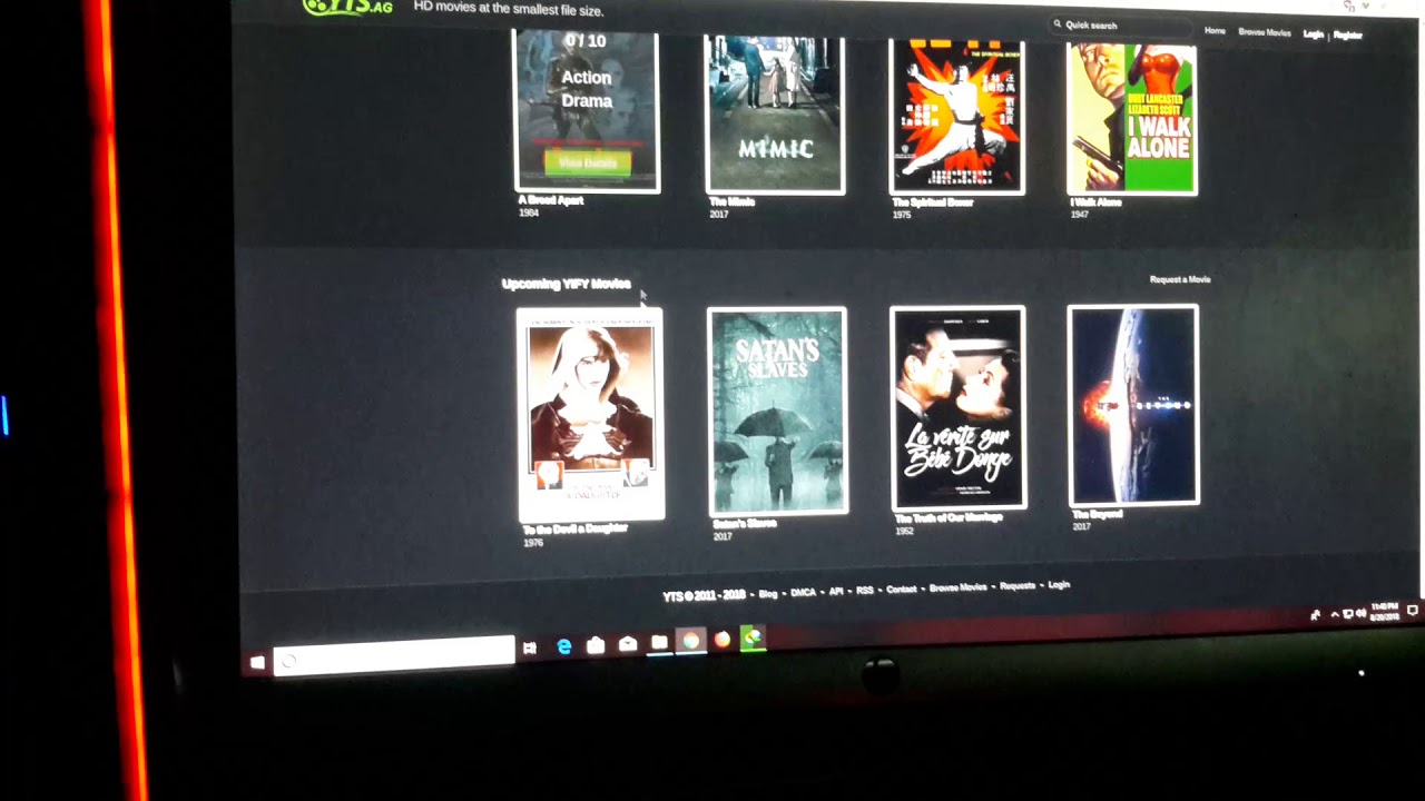 how to Download movie from YIFY website - YouTube