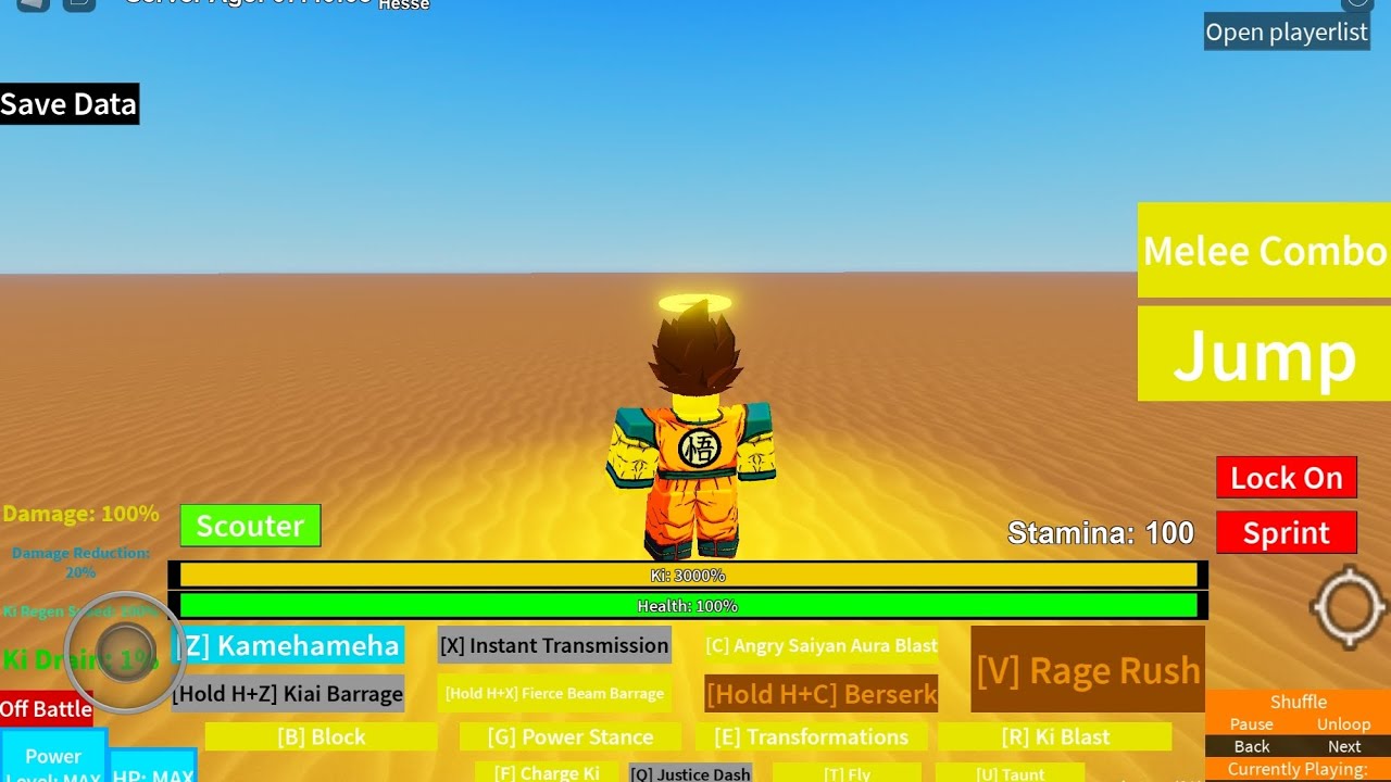 Helping my friend get UI in DBR(Dragon Ball R:Revamped) - YouTube