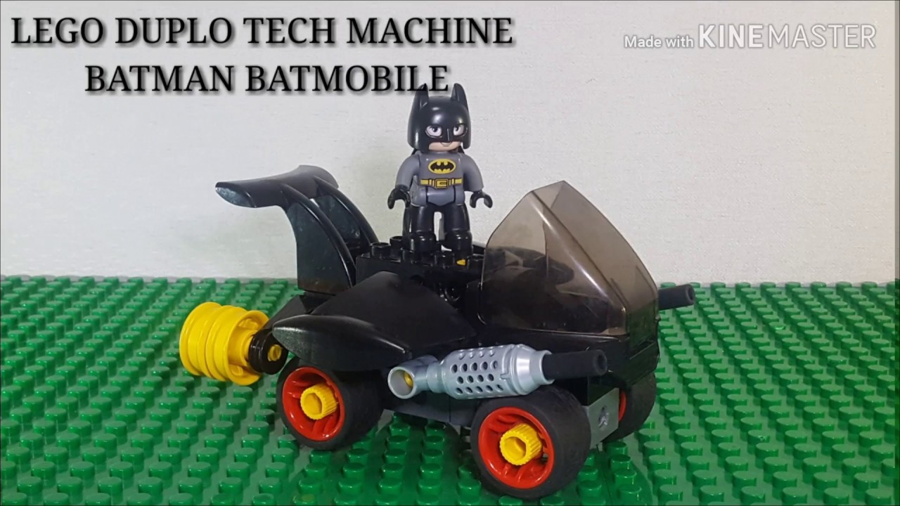 Lego Duplo Tech Machine Batman Batmobile 레고 듀플로 테크머신 배트맨 배트모빌 Youtube