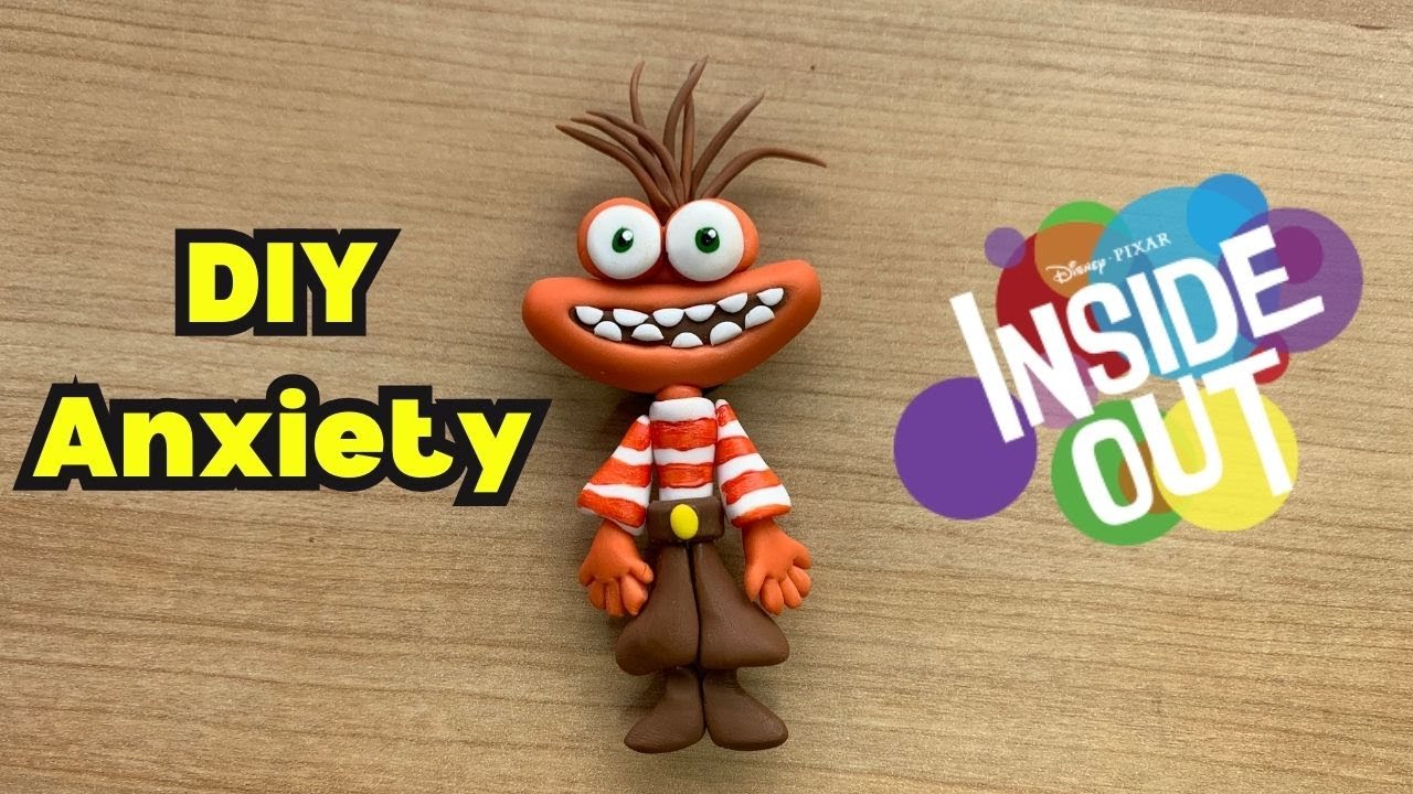 How to Make 'Anxiety' from 'Inside Out 2' with Clay - Step by Step ...