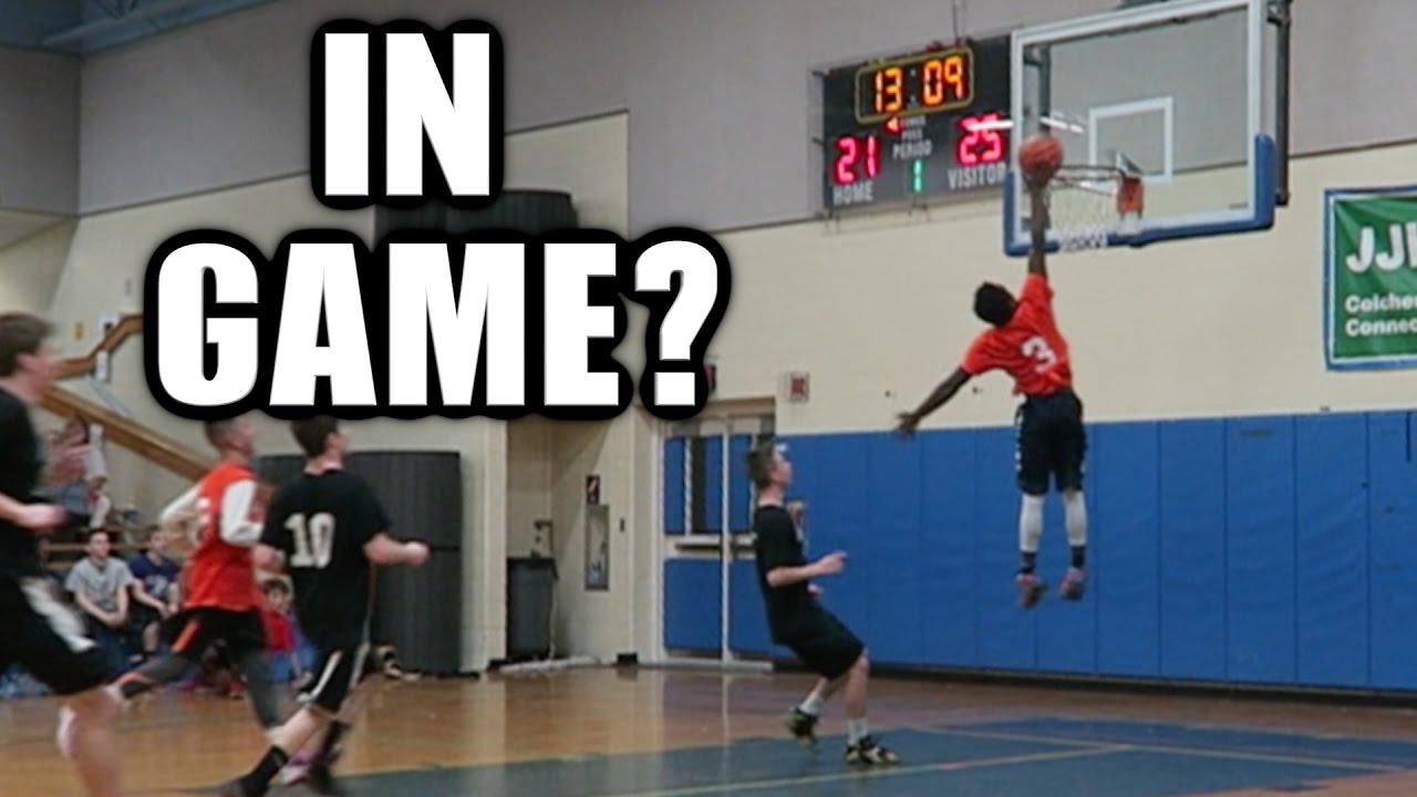Ashton Can Dunk?? 5 On 5 Rec Basketball Game #7/#8 - YouTube