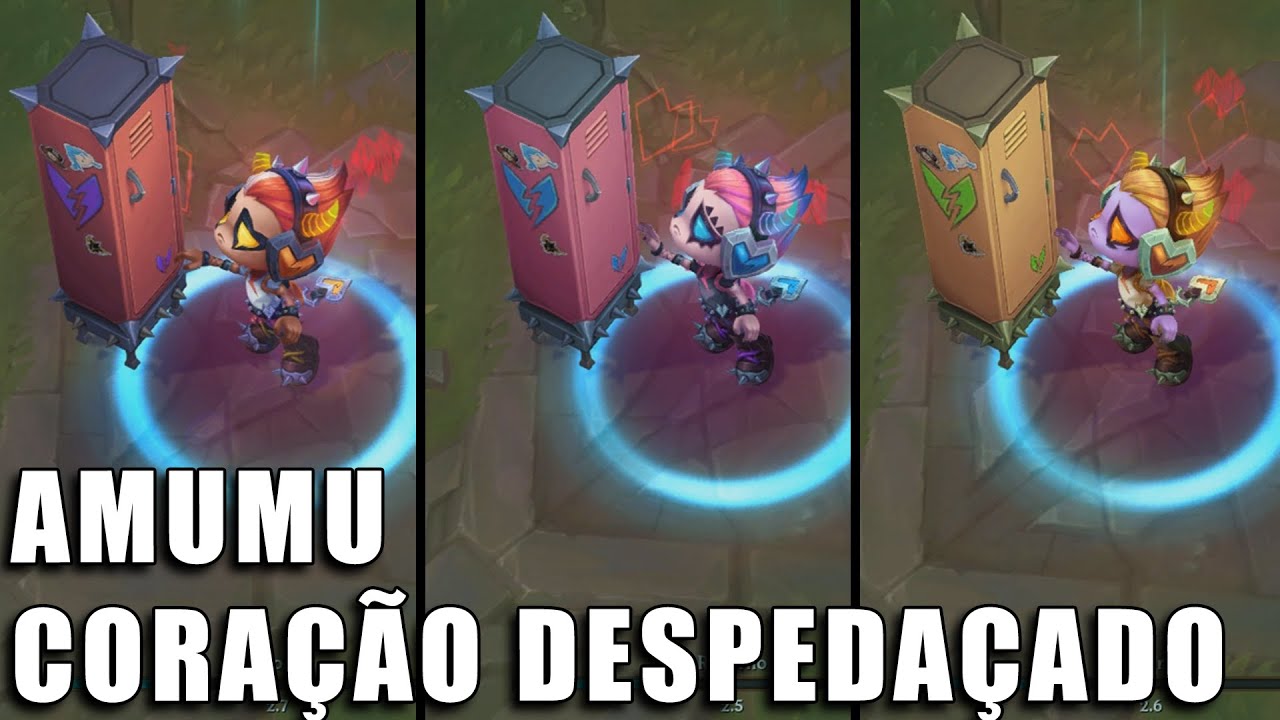 Amumu Coração Despedaçado Cromas - YouTube