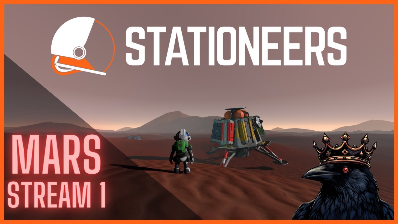 Starting out on Mars in Stationeers | Stream 1 - YouTube