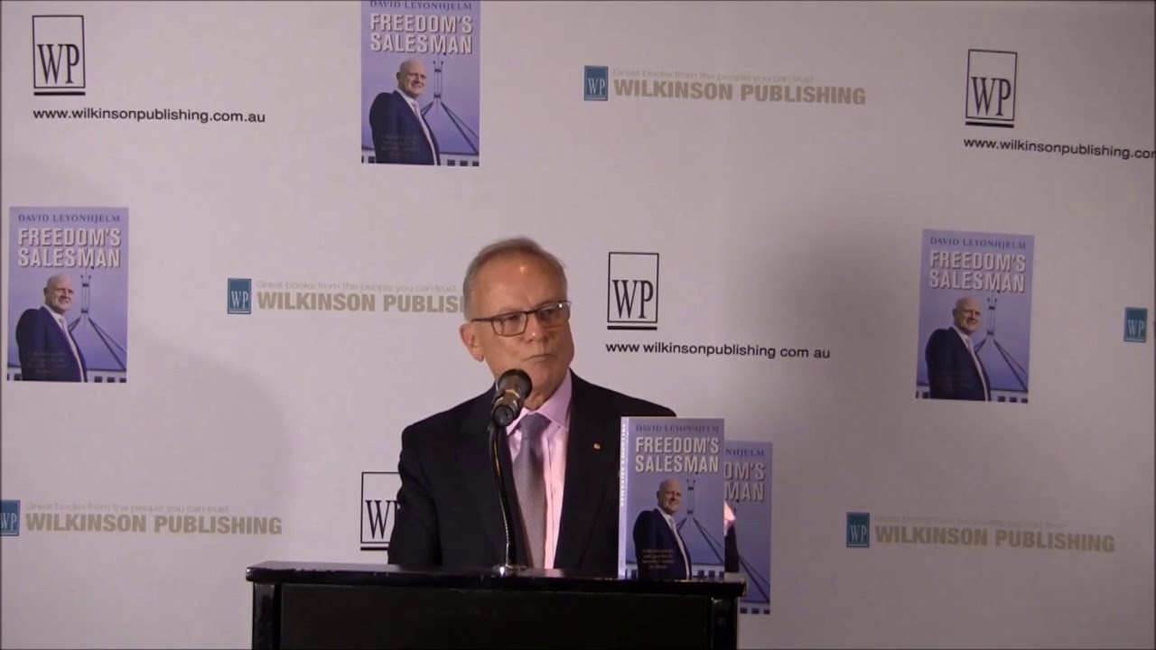 Tony Shepherd AO speaks at the official book launch - YouTube