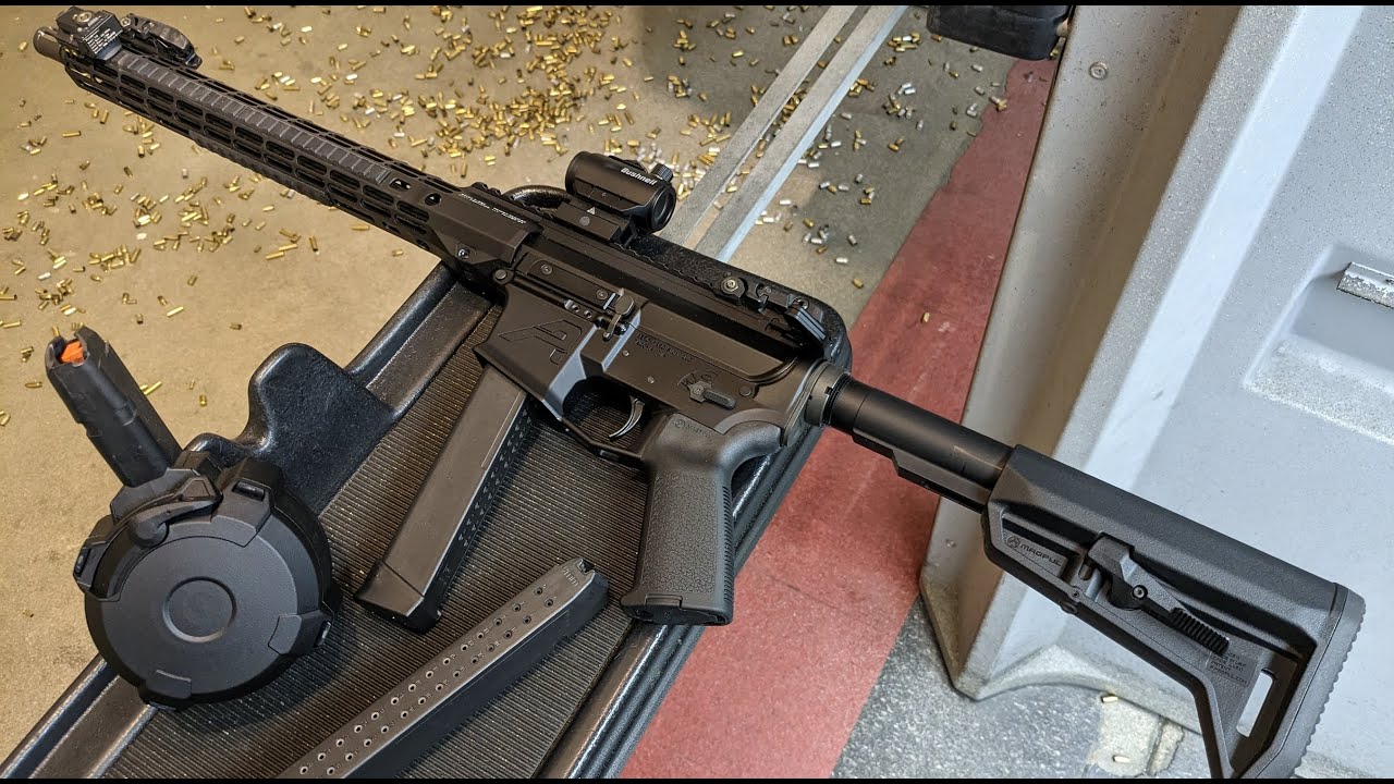 Aero Precision EPC-9 Custom PCC - Tacticon BattleBeam Blue Laser ...