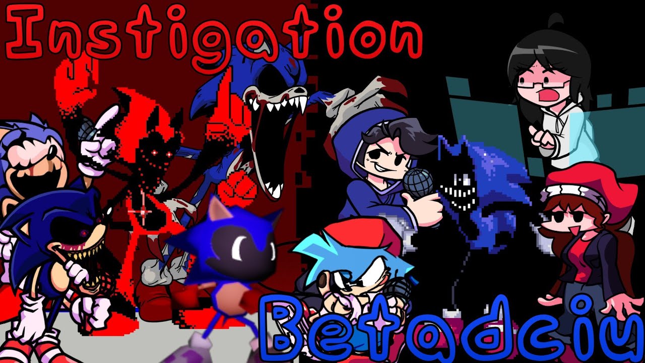 Instigation But Everyone Sings it [FNF] - YouTube