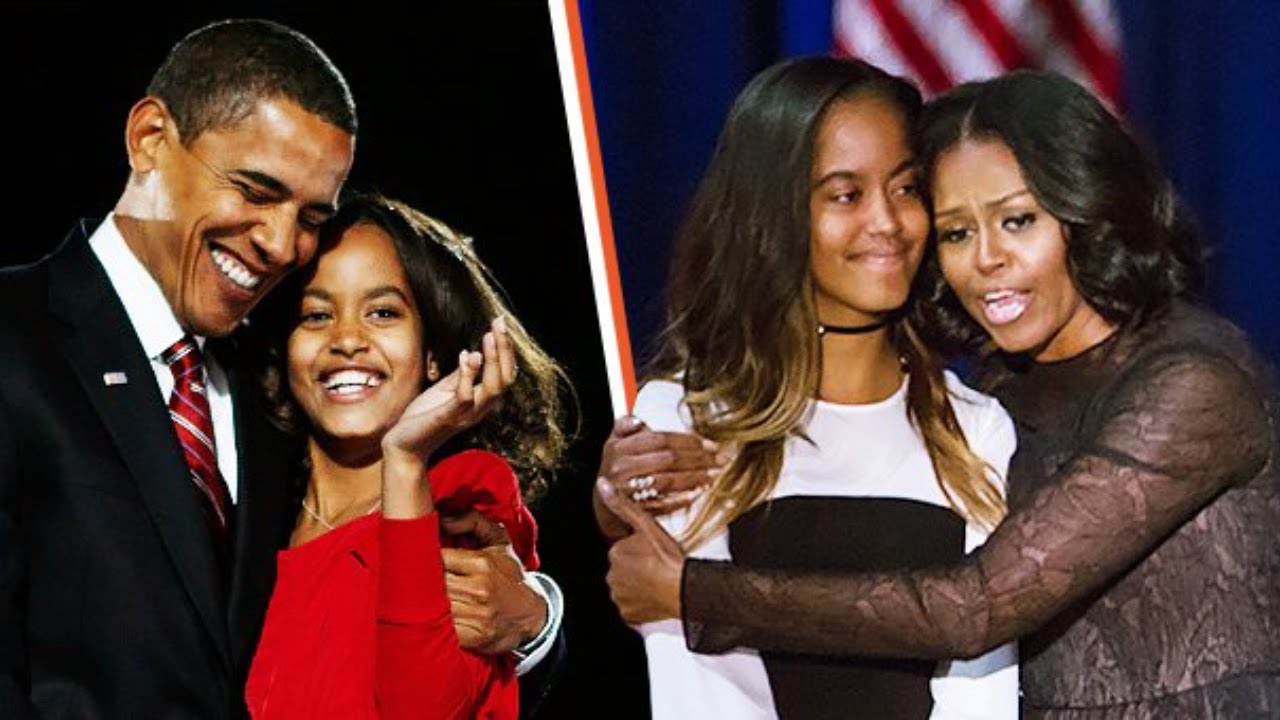 Barack and Michelle Obama's Daughters Sasha and Malia Look So Grown Up ...