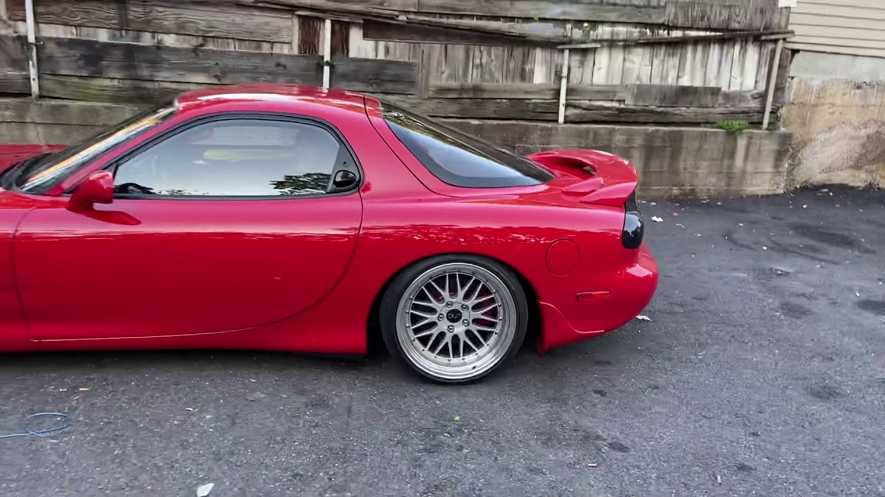 Mazda Rx7 FD Bridgeport Single Turbo - YouTube