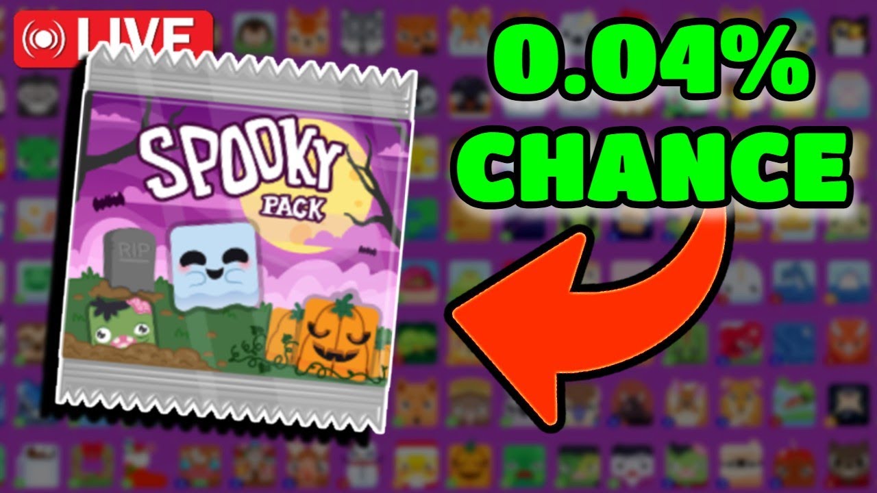 OPENING BLOOKET SPOOKY PACKS! 10k+ - YouTube