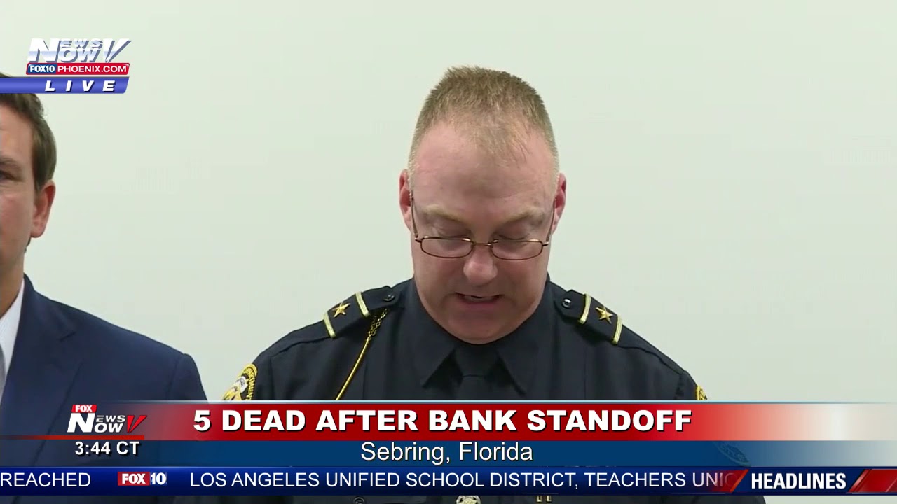 BREAKING: 5 Dead In Bank Robbery - Sebring, Florida - YouTube