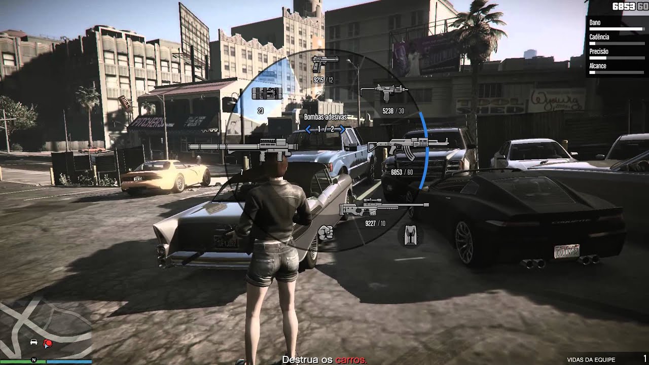 GTA:V - Explosion II 4min - YouTube