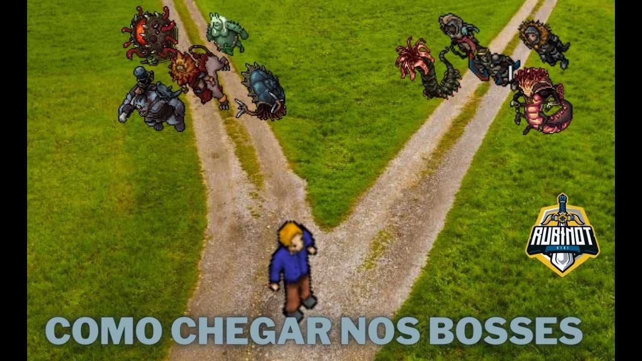 Tibia - Rubinot - Como Chegar nos BOSSES - Localização Bosses Básicos ...