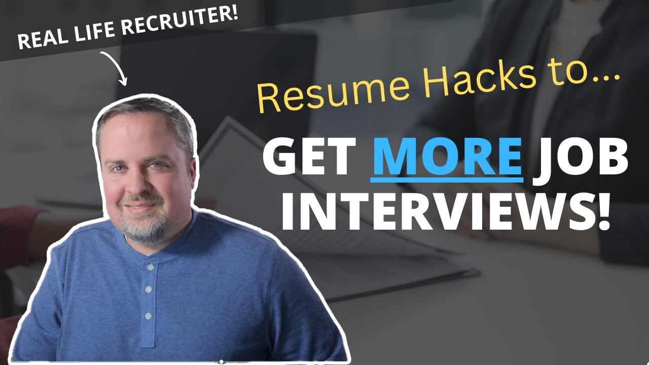 7 Creative Resume Tips to Get More Job Interviews! - YouTube