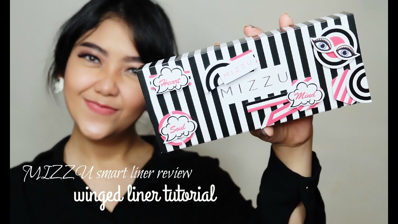 MIZZU SMART LINER REVIEW | WINGED LINER TUTORIAL | NIKKI WINDYA - YouTube