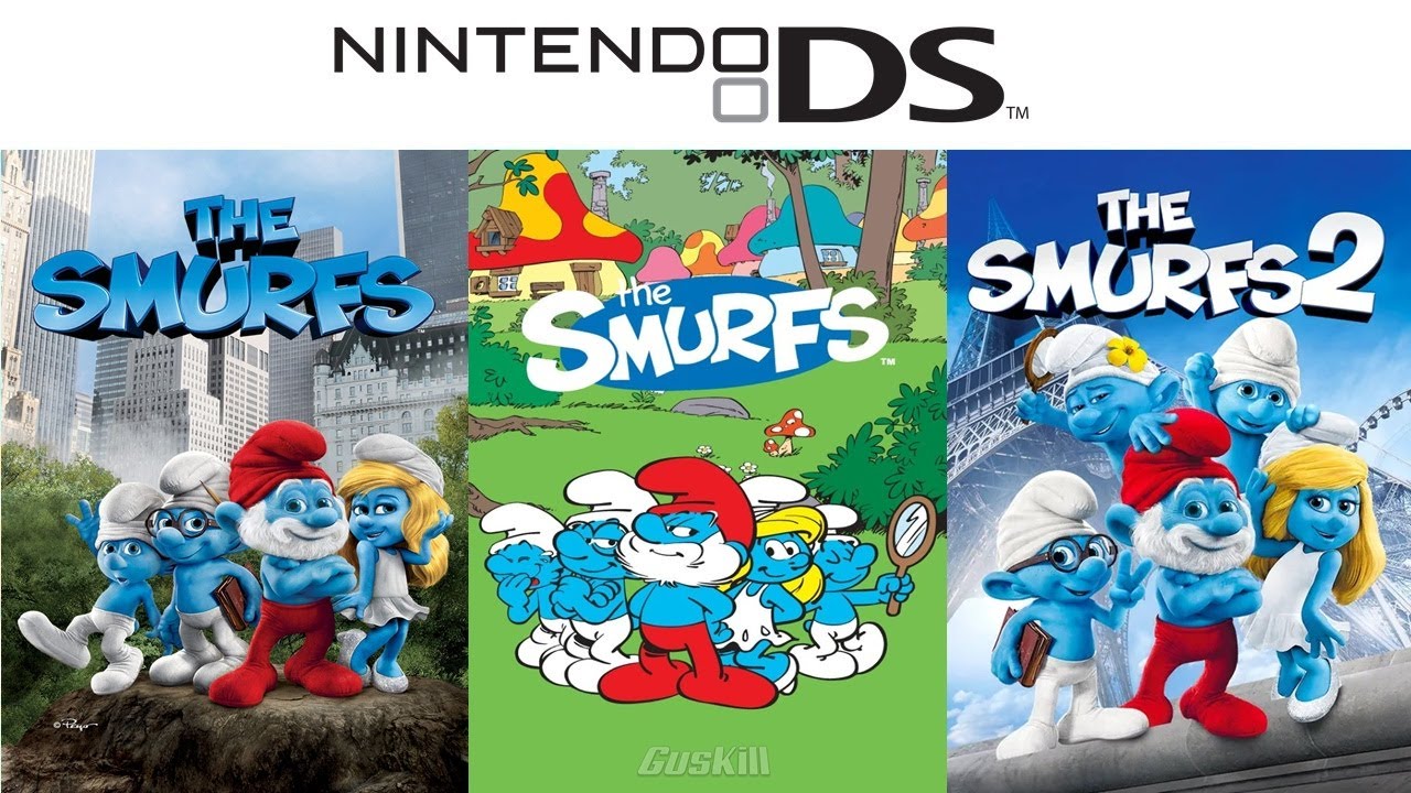 All The Smurfs Games on Nintendo DS - YouTube