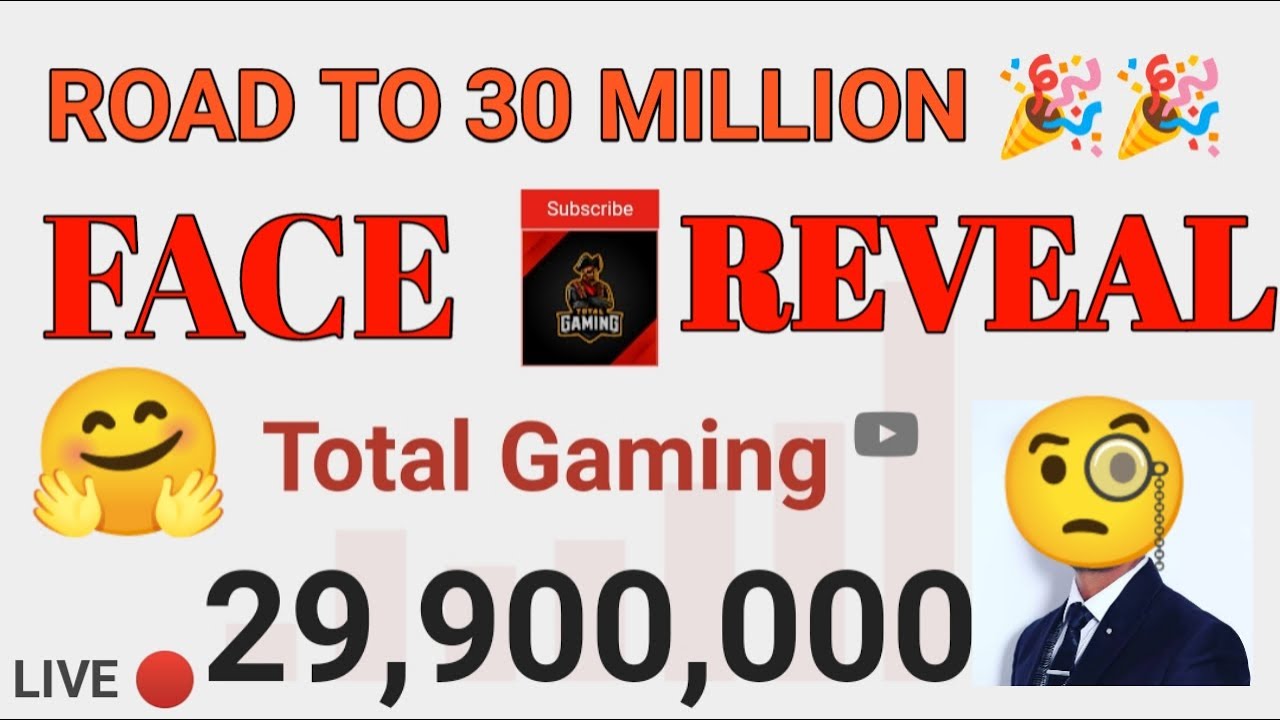 TOTAL GAMING LIVE SUBSCRIBERS | @Total Gaming - YouTube