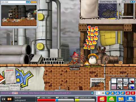 Maplestory Bandit Skills - YouTube