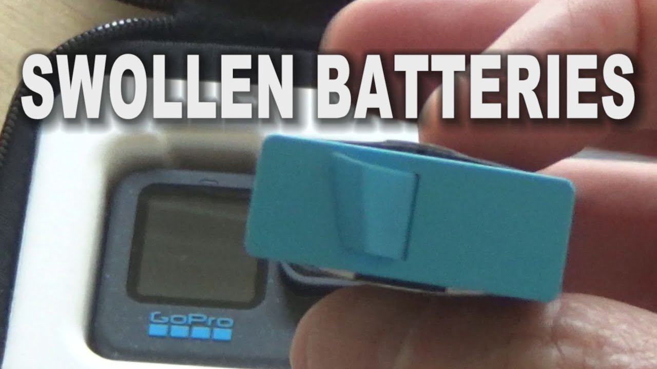GOPRO BATTERY SWELLING - A RANT - YouTube