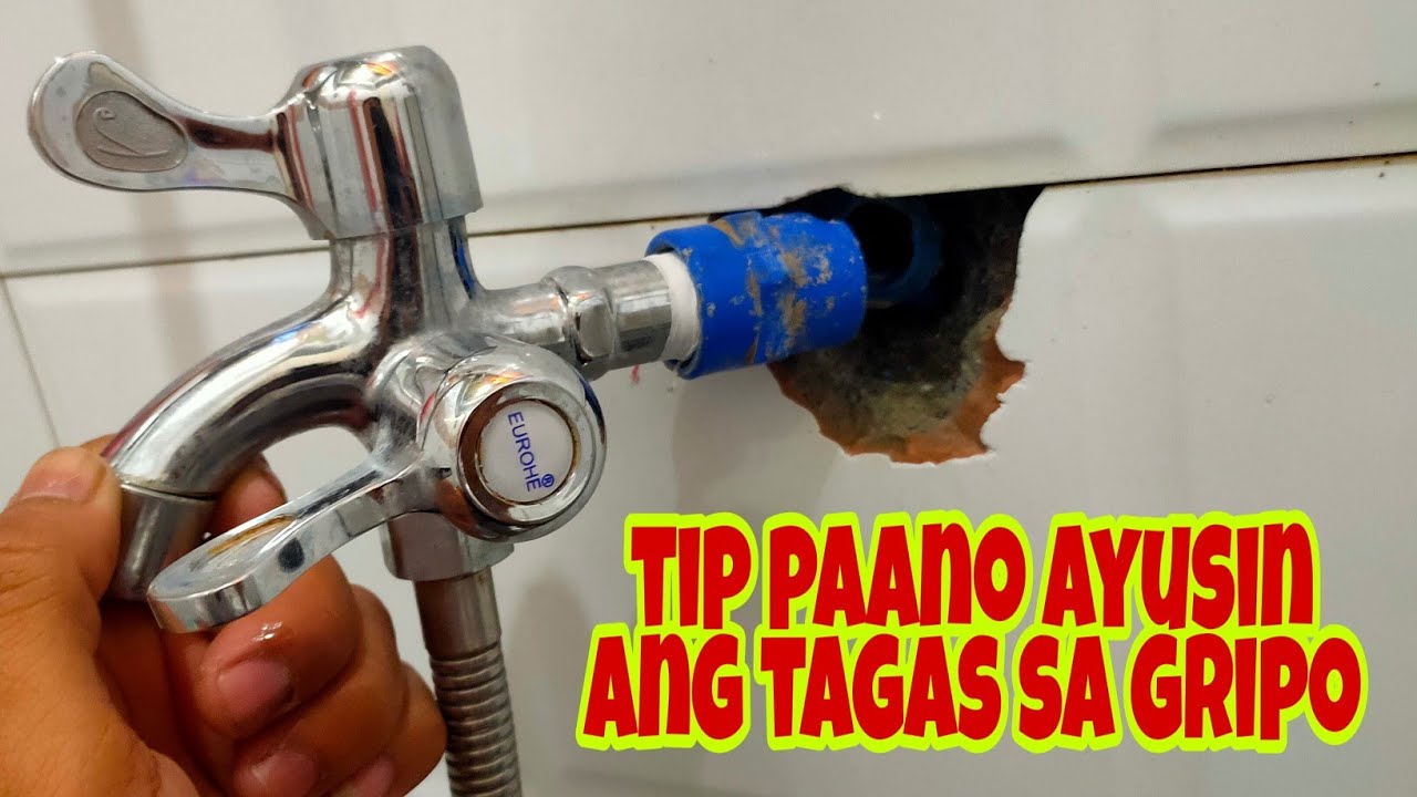 Paano Ayusin o Diskartehan ang Tagas sa pvc pipe ng ating Gripo? How to ...