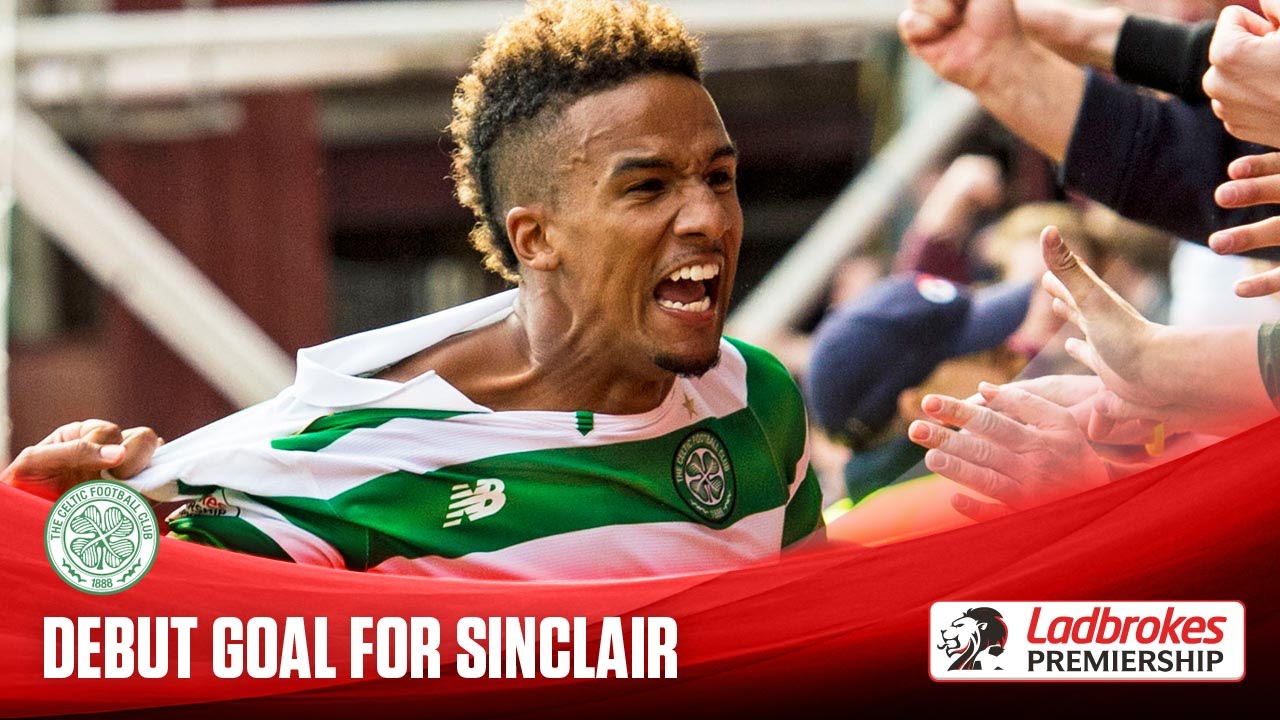 Watch Scott Sinclair score debut winner for Celtic - YouTube