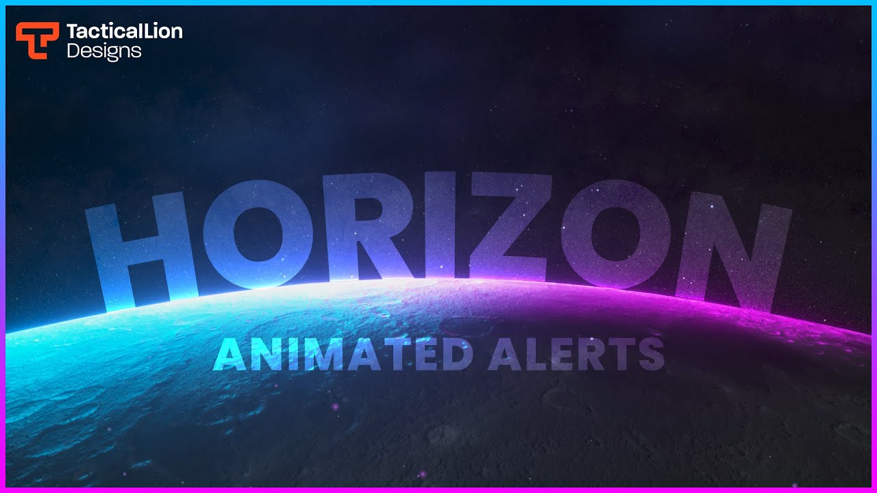 Horizon Animated Alerts | Animated Twitch Overlays, Alerts. - YouTube