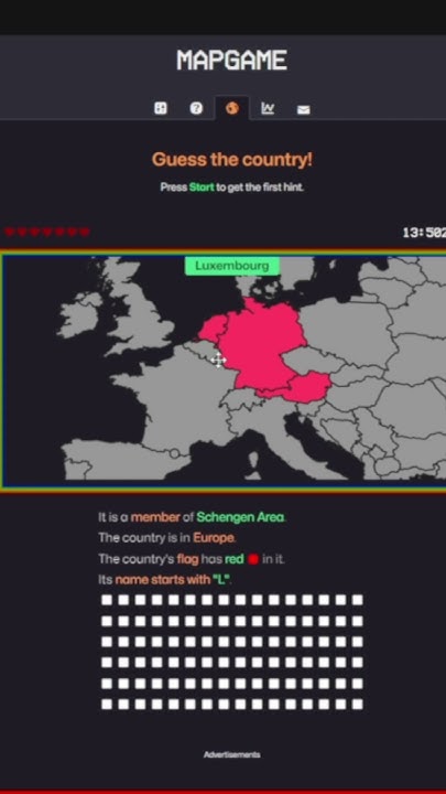 Daily Map Game 6/6/24 Day 275 - YouTube