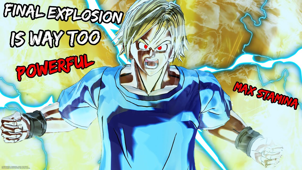Final Explosion With Max Stamina Is Way Too POWERFUL | Dragon Ball ...