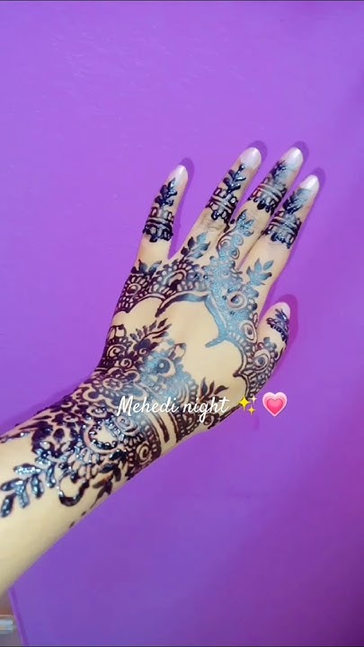 mehedi night for eid ||Nabilanishat#shorts #mehedi #eid - YouTube