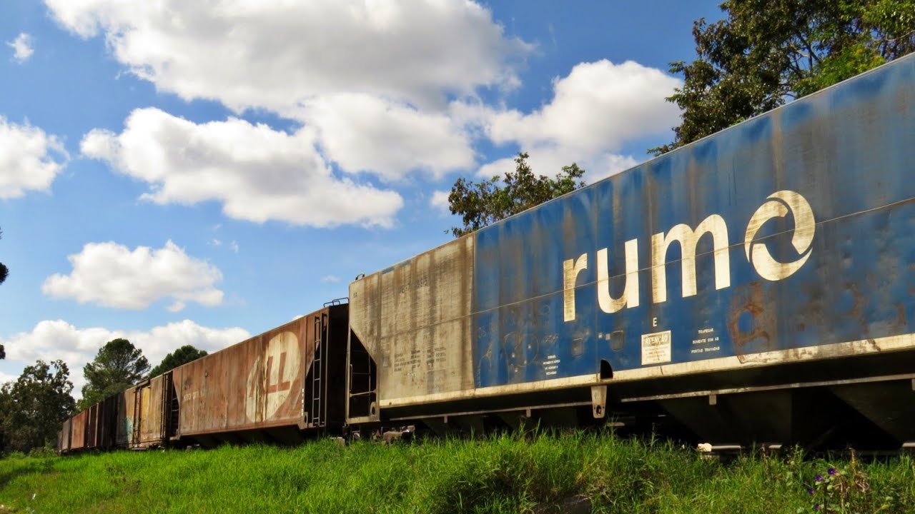 Trem rumo Dash-9 8311 carregado 🚂 13 de maio de 2023 #38 - YouTube