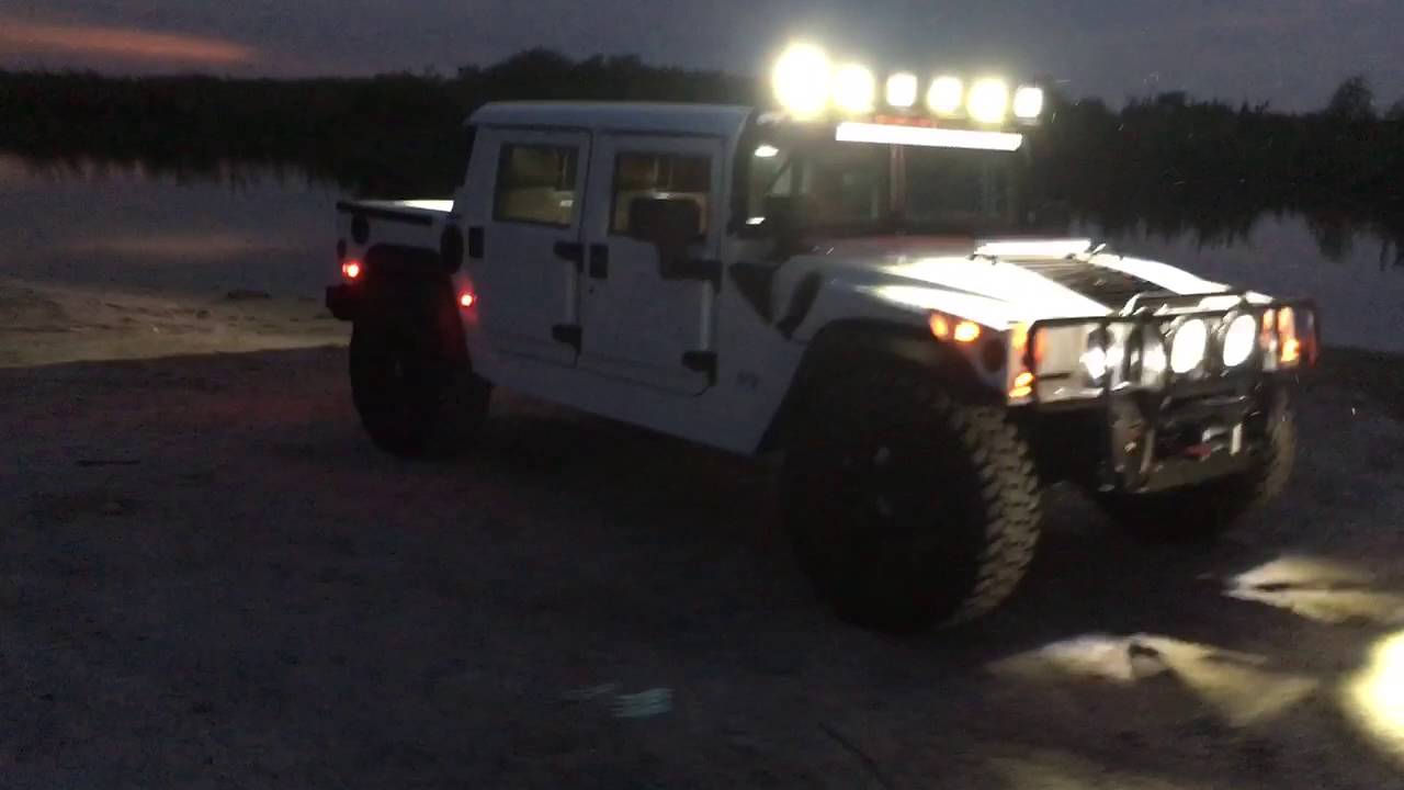 HUMMER H1 6.5 turbo diesel custom build - YouTube