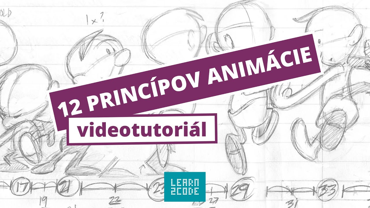 12 základných princípov animácie - YouTube