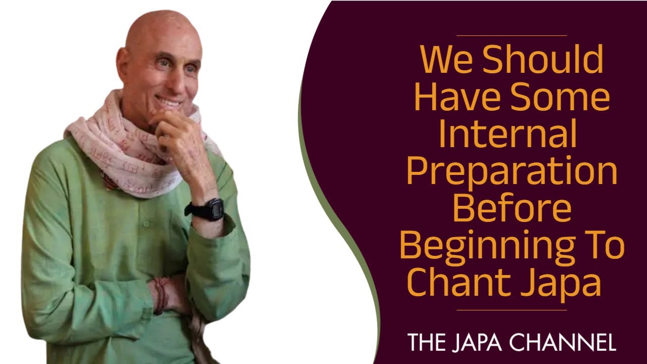 TJC - We Should Have Some Internal Preparation Before Beginning To ...