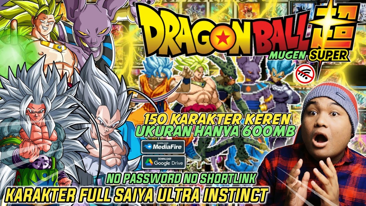 KEREN ! DRAGON BALL SUPER MUGEN BEST CHARACTERS ULTIMATE SKILL Anime ...