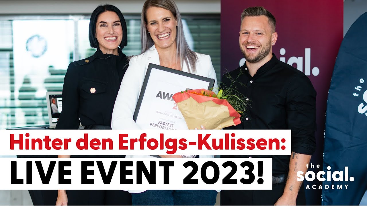 Hinter den Kulissen der social. Academy: Aufgedeckt beim LIVE EVENT ...