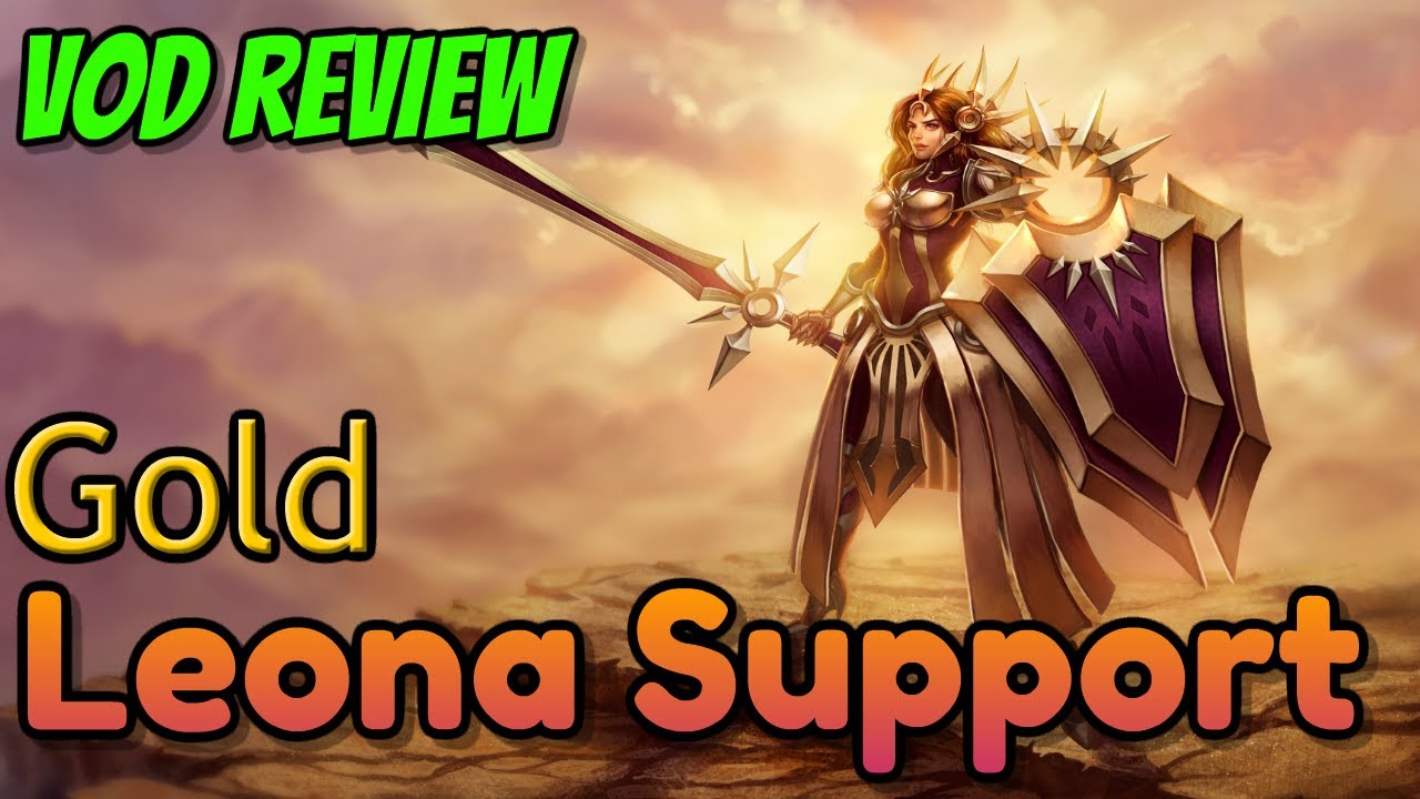 Leona Support Coaching - How To Know When To Engage - YouTube