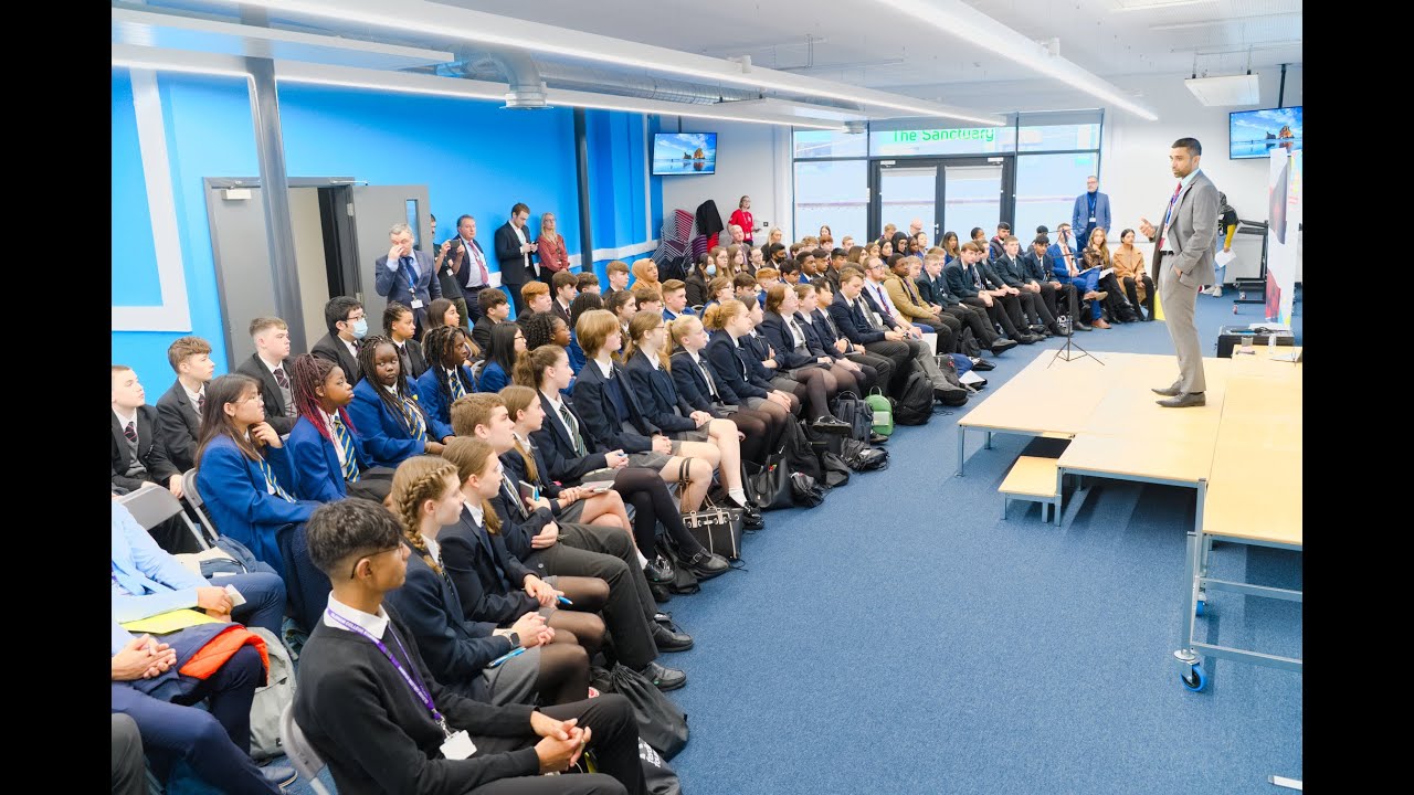 Inspiring Enterprise Event 2021 at Oldham College - YouTube