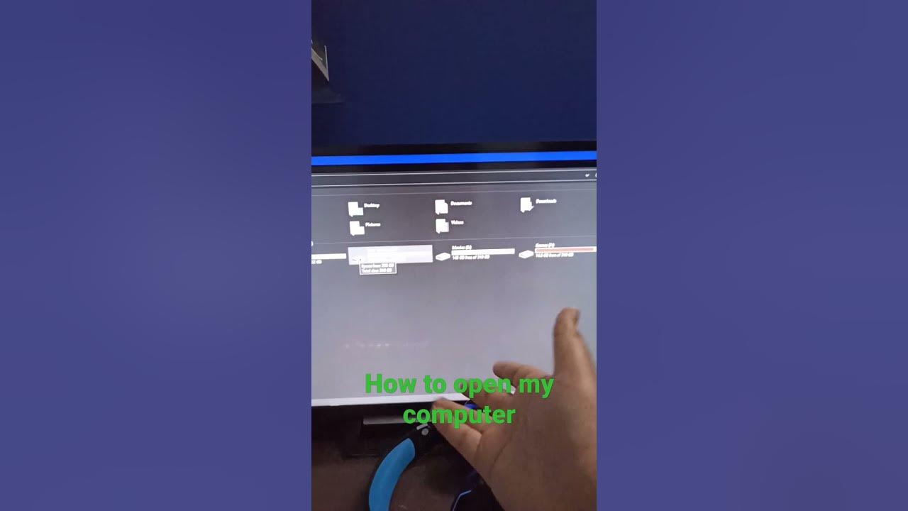 how to open my computer - YouTube